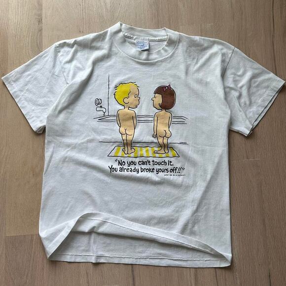 American Vintage | Shirts | Vintage 9s Adult Humor Funny | Poshmark